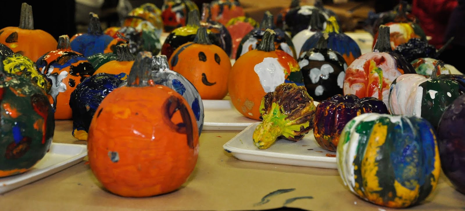 Cook-Wissahickon Art Department: Parent Pumpkin Painting Party