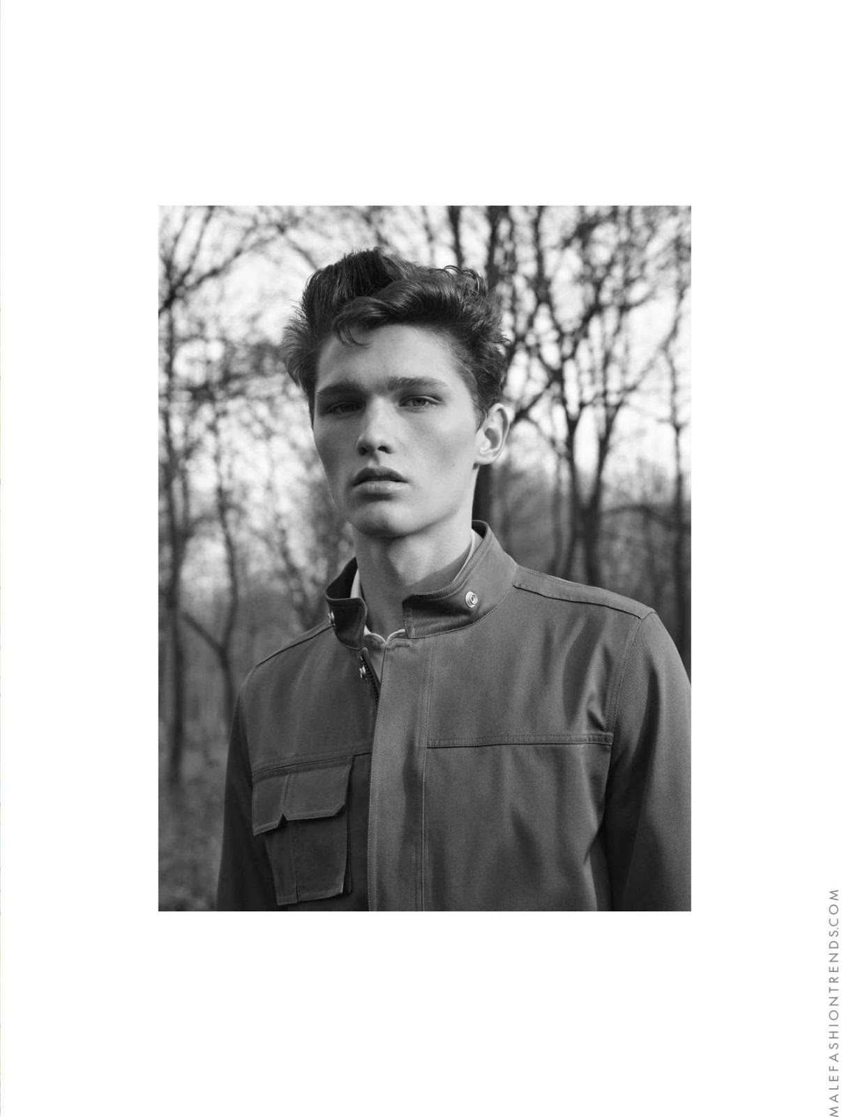 Ellis Kennedy y Lukas Marschall para L'Officiel Hommes Italia