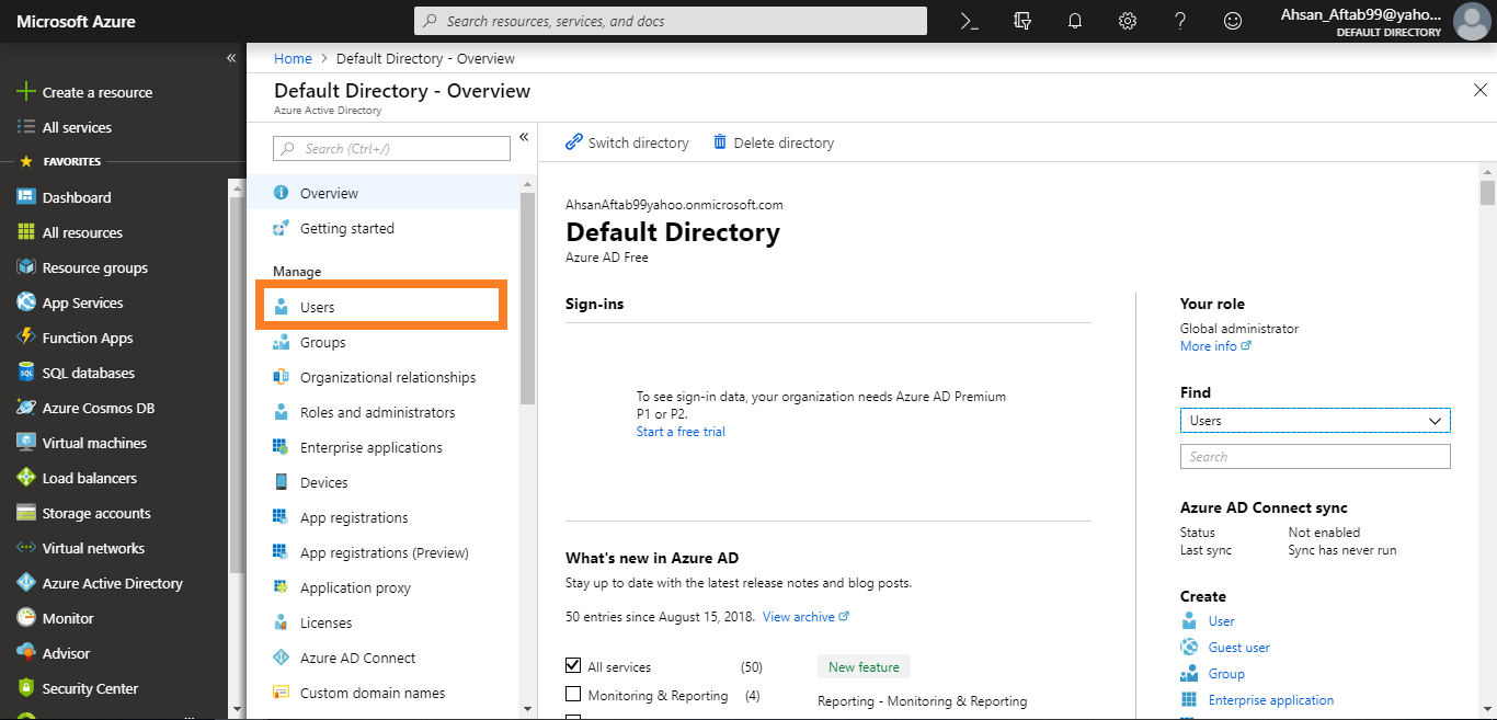 Sharing MS Azure Free Trail Subscription with Guest user accounts ...
