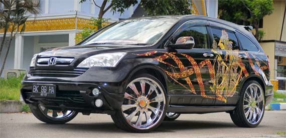 Modifikasi Mobil Honda CRV Terbaru 2014