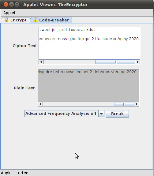 Chathura Sarathchandra: Text Encryption Application