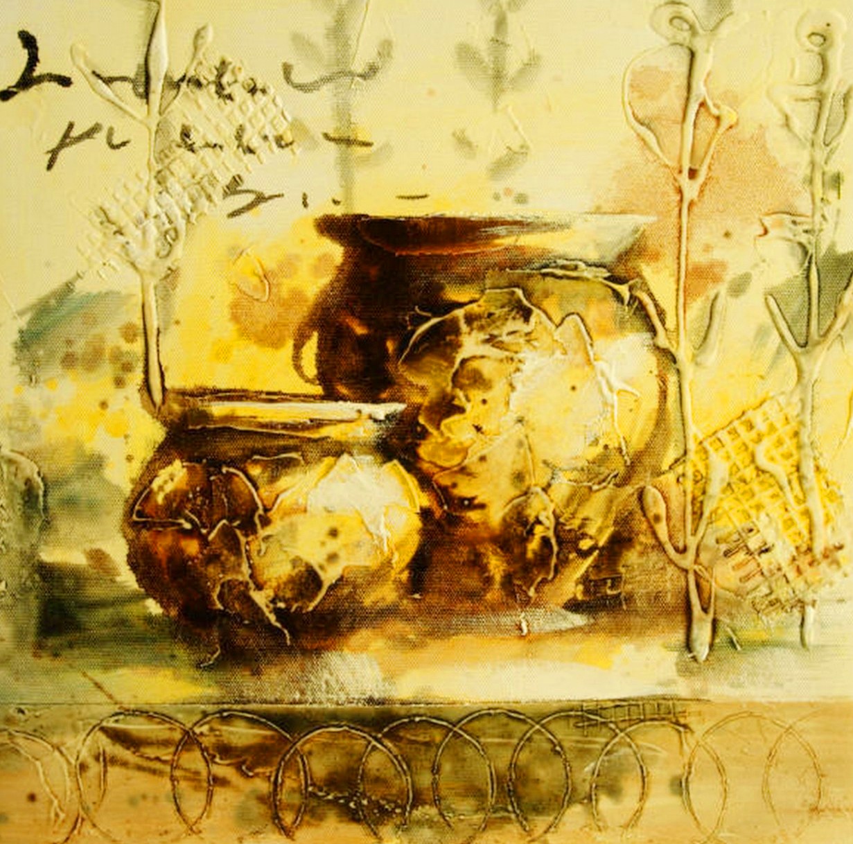 Historia y evolución de la pintura artística : BODEGONES ABSTRACTOS