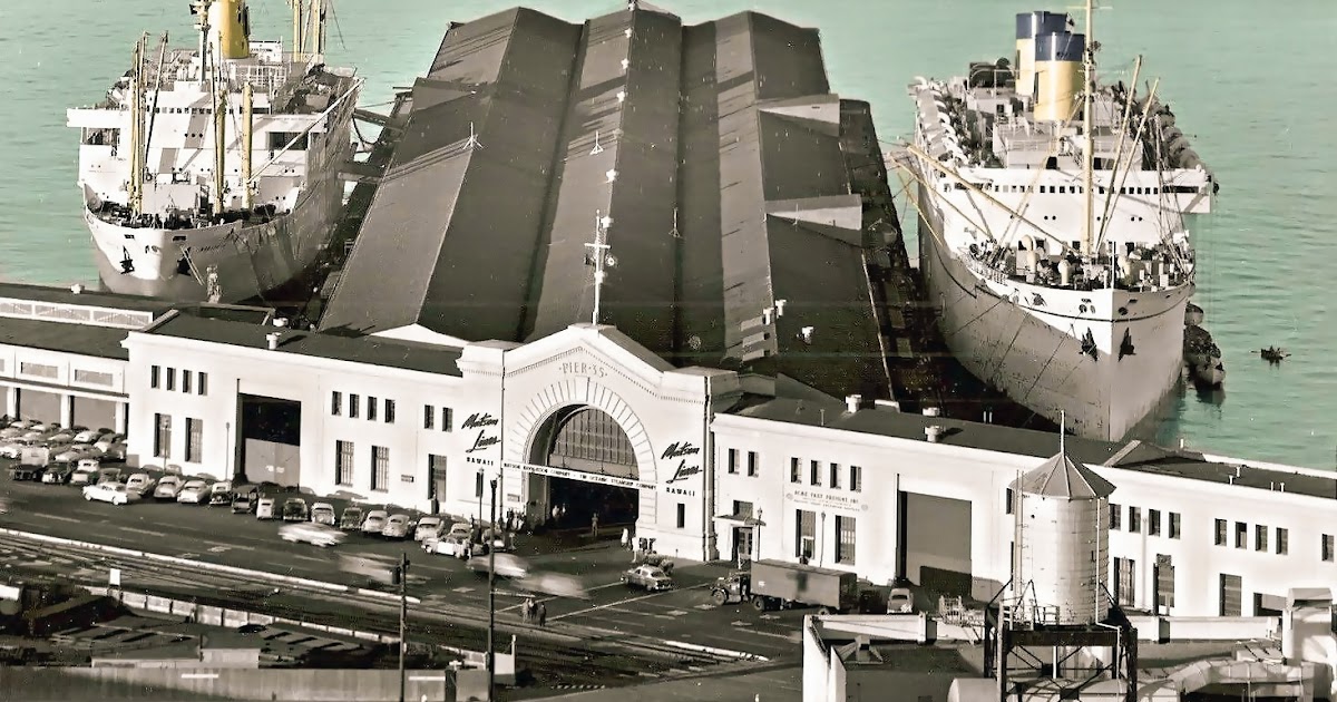 SHIPS & THE SEA - BLOGUE dos NAVIOS e do MAR: Pier 35 at San Francisco