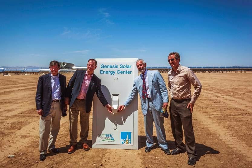 With the Flip of a Switch, Genesis Solar Energy Goes Live - California ...