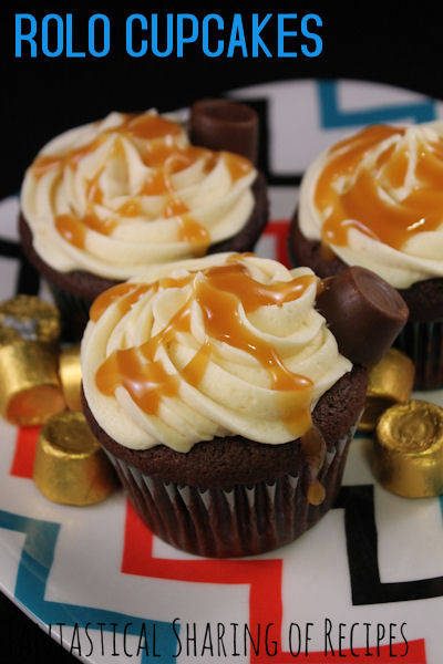 Fantastical Sharing of Recipes: Rolo Cupcakes