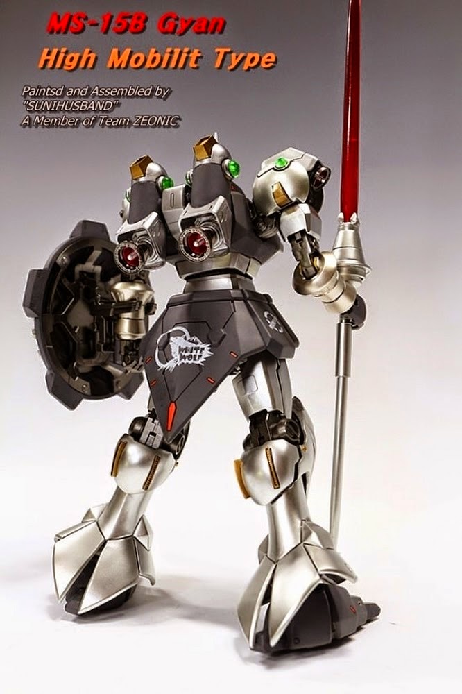 Gundam Family: MG 1/100 YMS-15 Gyan High Mobility Type Custom Build
