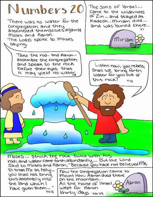 Doodle Through The Bible: Numbers 20