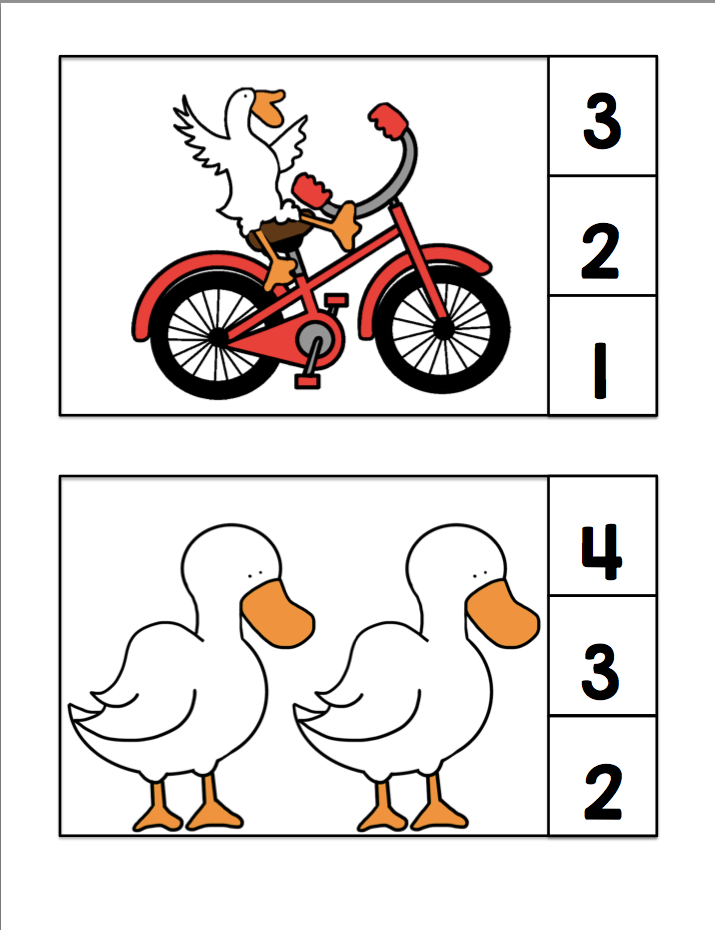 DUCK ON A BIKE ~ Book Units by Lynn