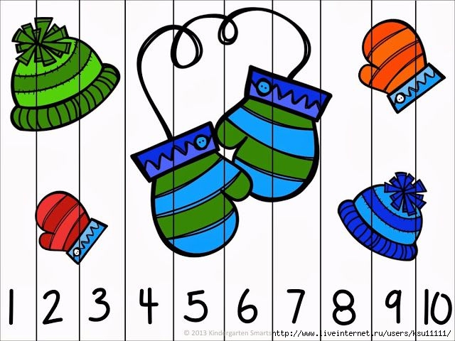 RECURSOS y ACTIVIDADES para Educación Infantil: PUZZLES del INVIERNO