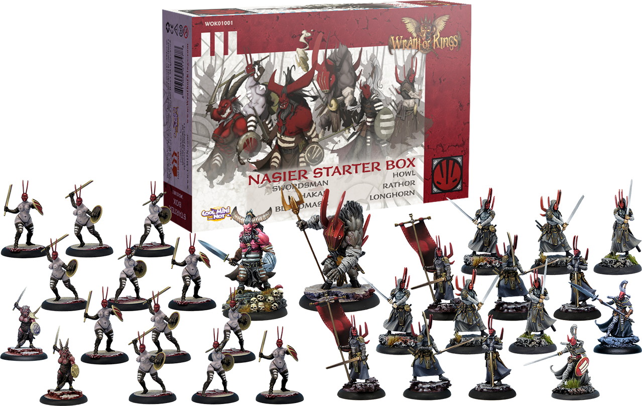 So, I ordered some Wrath of Kings starter and army boxes discounted on ...