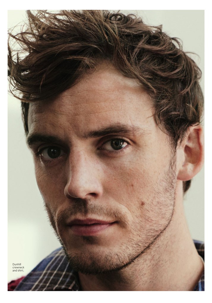 Nuevo photoshoot de Sam Claflin para la edición Noviembre 2015 de ...