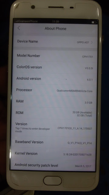 OPPO CPH1701 QUALCOMM FIRMWARE 100% TESTED BY GSM_SH@RIF - BEST FLASH ...