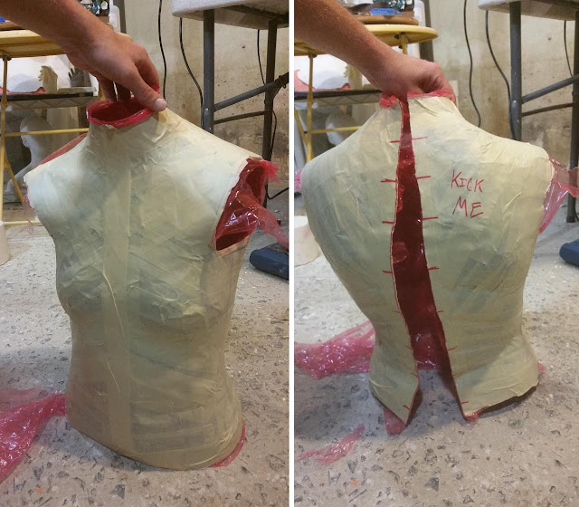 Big project WIP: Prosthetic casting (take one and two) - Barefoot Gypsy ...