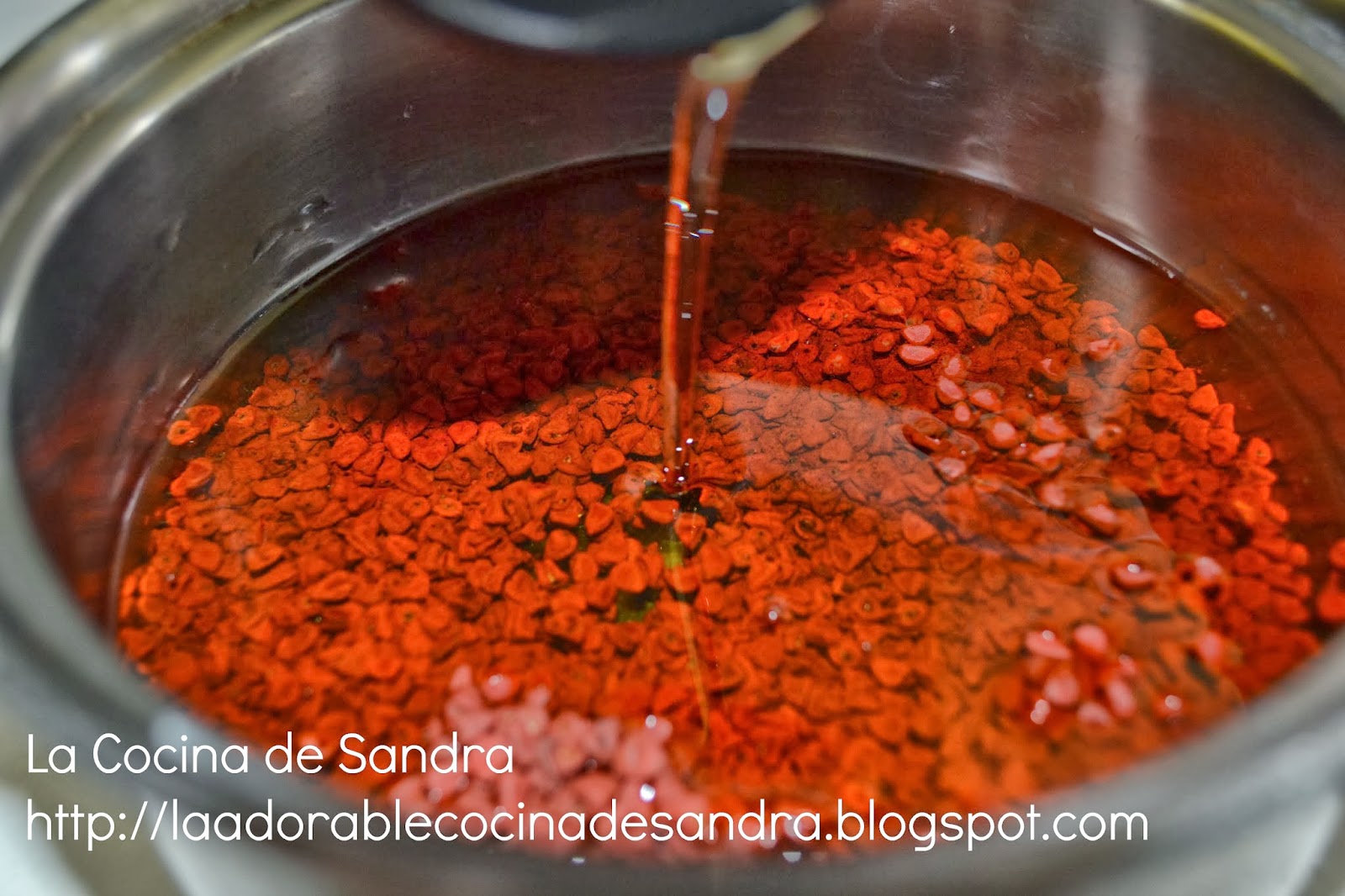 La Cocina de Sandra: ACHIOTE