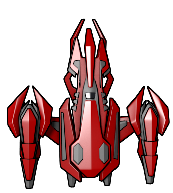 MillionthVector: New Free Sprite: Red Spaceship