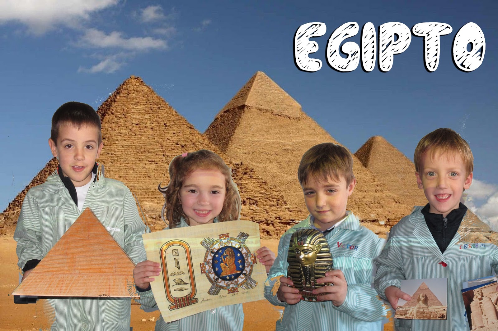 MIS 14 ENANITOS DE INFANTIL: Estudiamos Egipto
