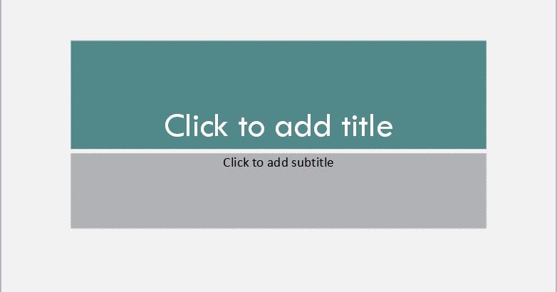 Simple Powerpoint Template Free Download Soft Colors Cobination