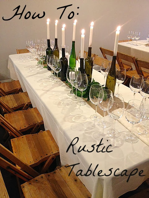 Living's as Easy as 312: How To: Rustic Tablescape