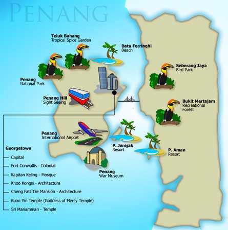 Tempat Pelancongan Di Malaysia ^o^: Negeri Pulau Pinang
