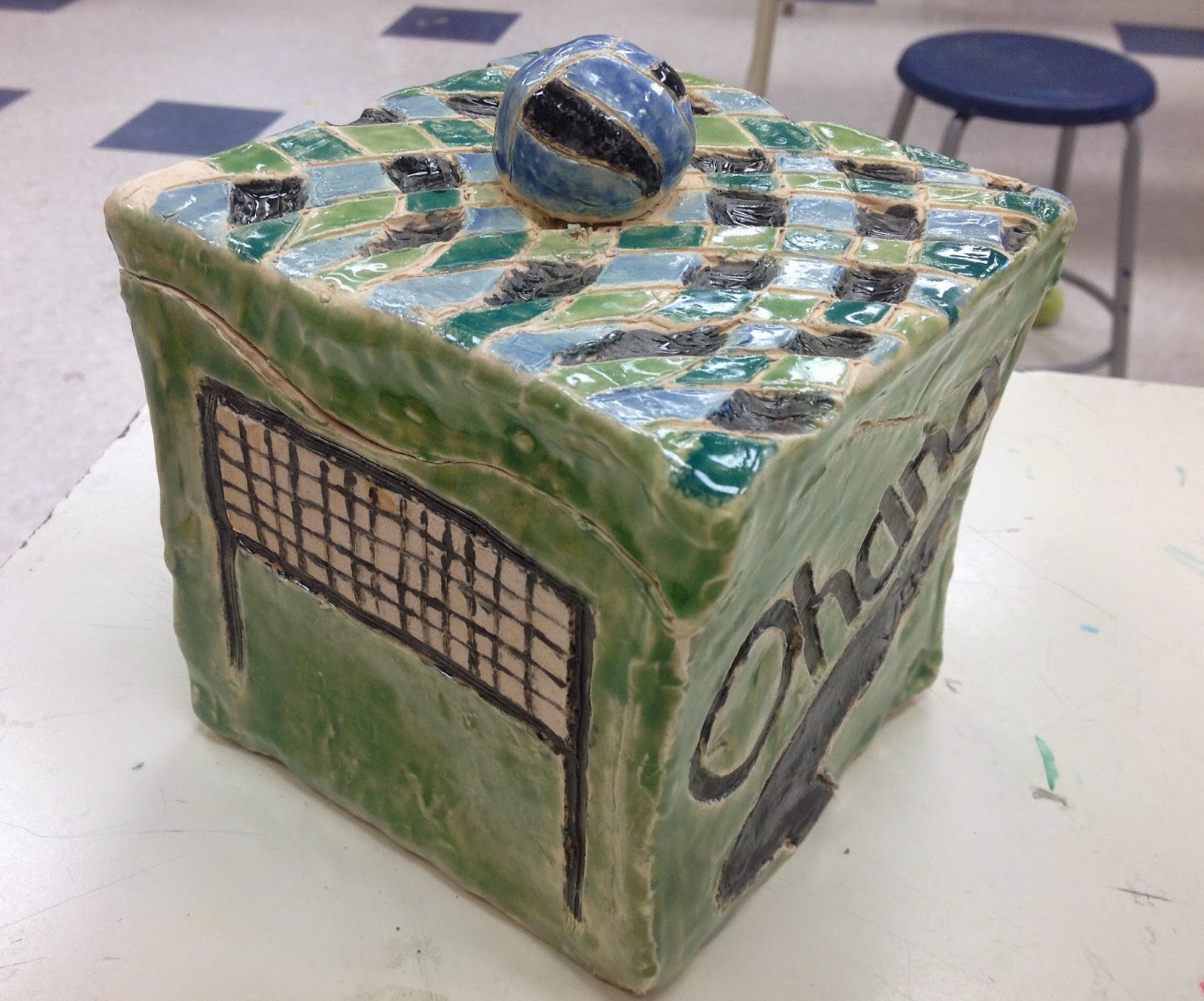 Miss Arty Pants: Themed Clay Boxes