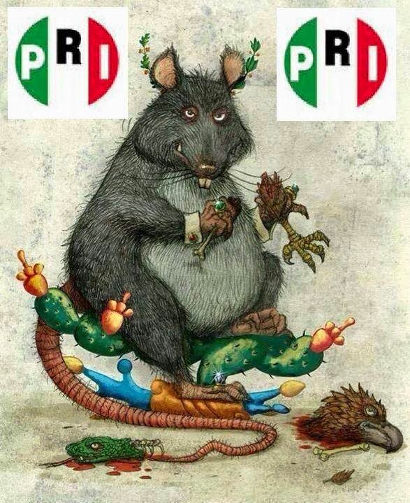 Tony Aguirre: EN MEDIO DEL MEDIO: EL PRI: Historia de crimen y corrupción.