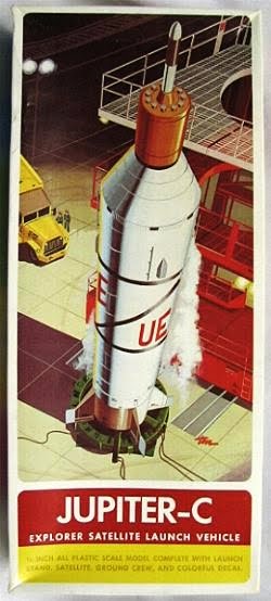 Philosophy of Science Portal: Vintage model kits...space oriented