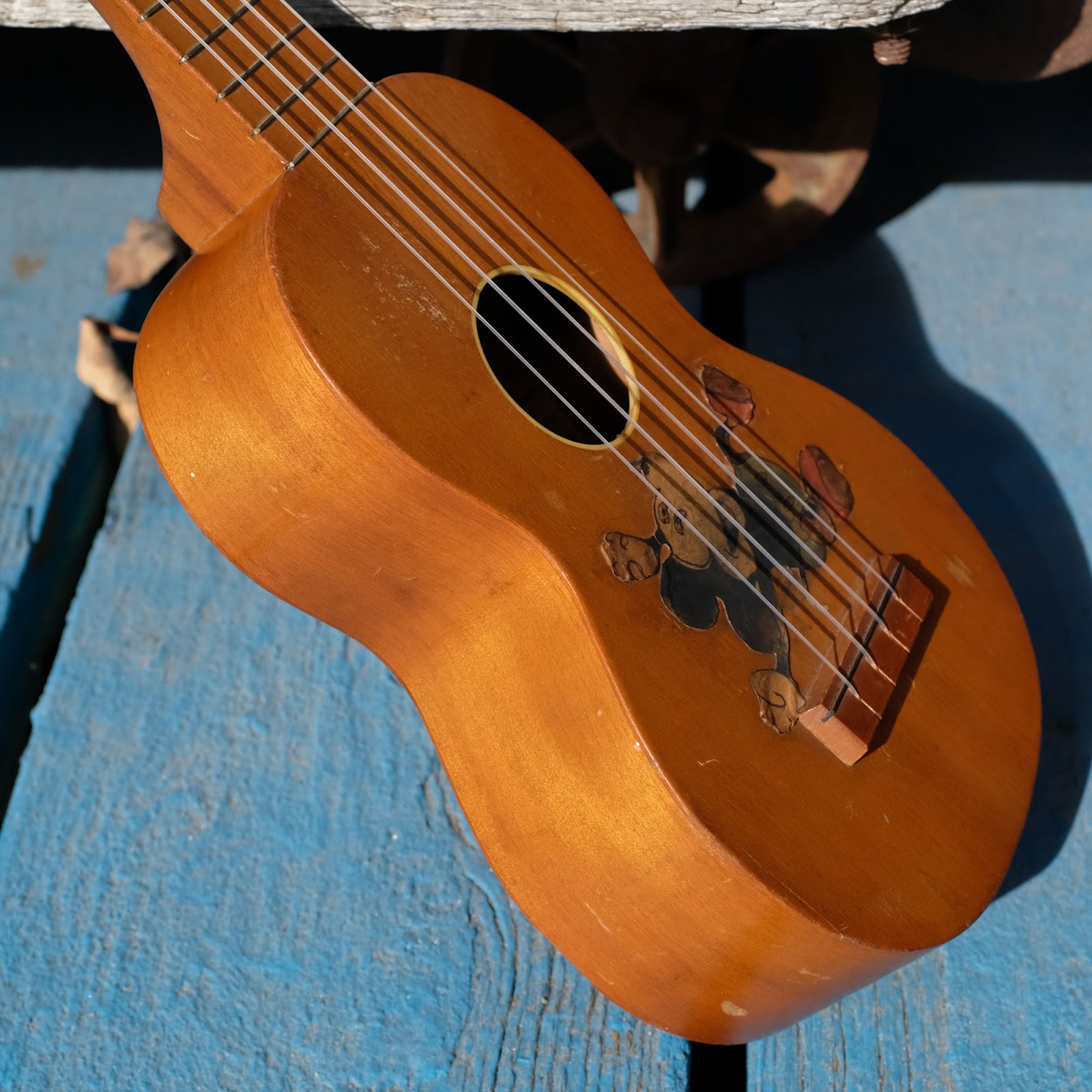 1920s Favilla "Mickey Mouse" Soprano Ukulele