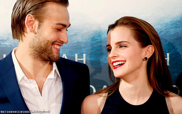 Emma Watson And Douglas Booth Kiss
