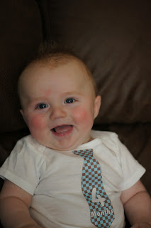 Baby Cal Turns 4.... Months! - Living with Lady