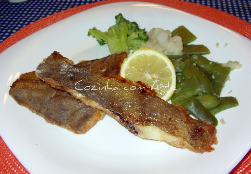 Cozinha com Arte: solha frita na actifry