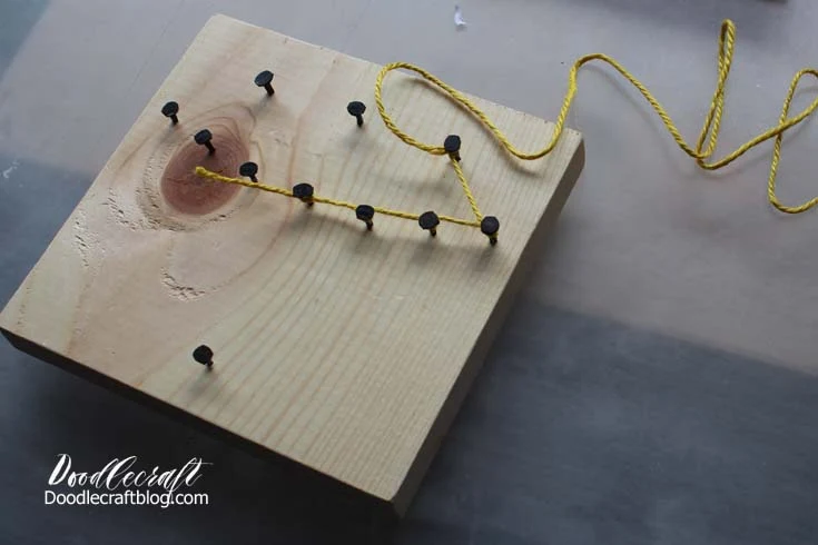 Easy String Art Tutorial Heart Diamond Templates!