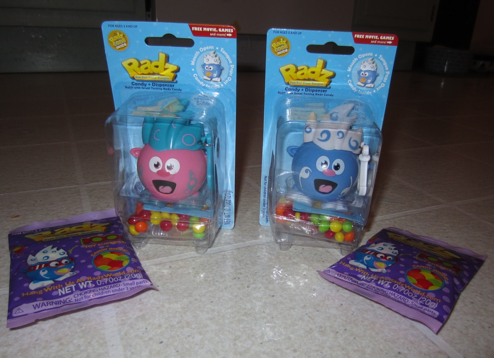 Evan and Lauren's Cool Blog: 3/15/13: Radz Combining Toy, Candy ...