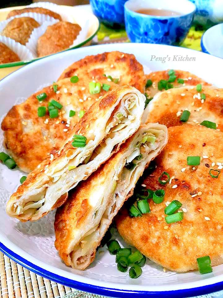 Peng's Kitchen: Chinese Pastries : Wu Kok & Xi'An Stuffed Pancakes