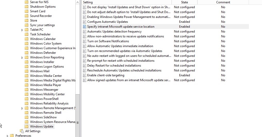 WSUS Deployment & Configuration- Issues