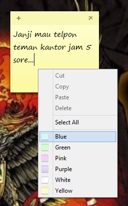 Membuat Catatan Dengan Sticky Notes | Solusi Masalah Komputer