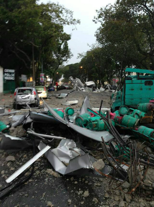 KEDAI D'ANUGERAH MUSLIM : KESAN RIBUT DI PULAU PINANG 13 JUN 2013
