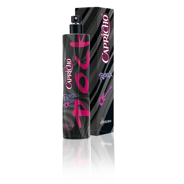 Perfumes | Capricho Rock – O Boticário / Conta tudo, Mii