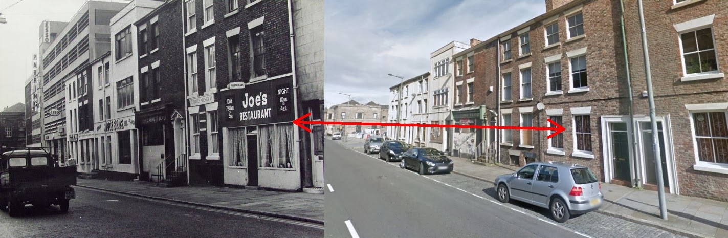Kenwood: Duke Street, Liverpool: Joe's Restaurant.