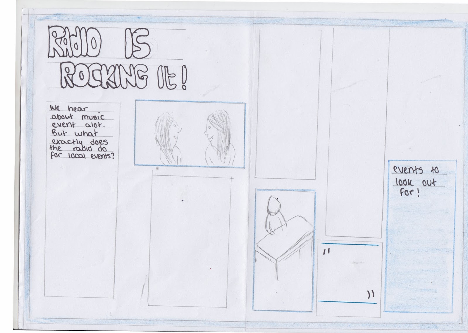 Flat plans for magazine layout