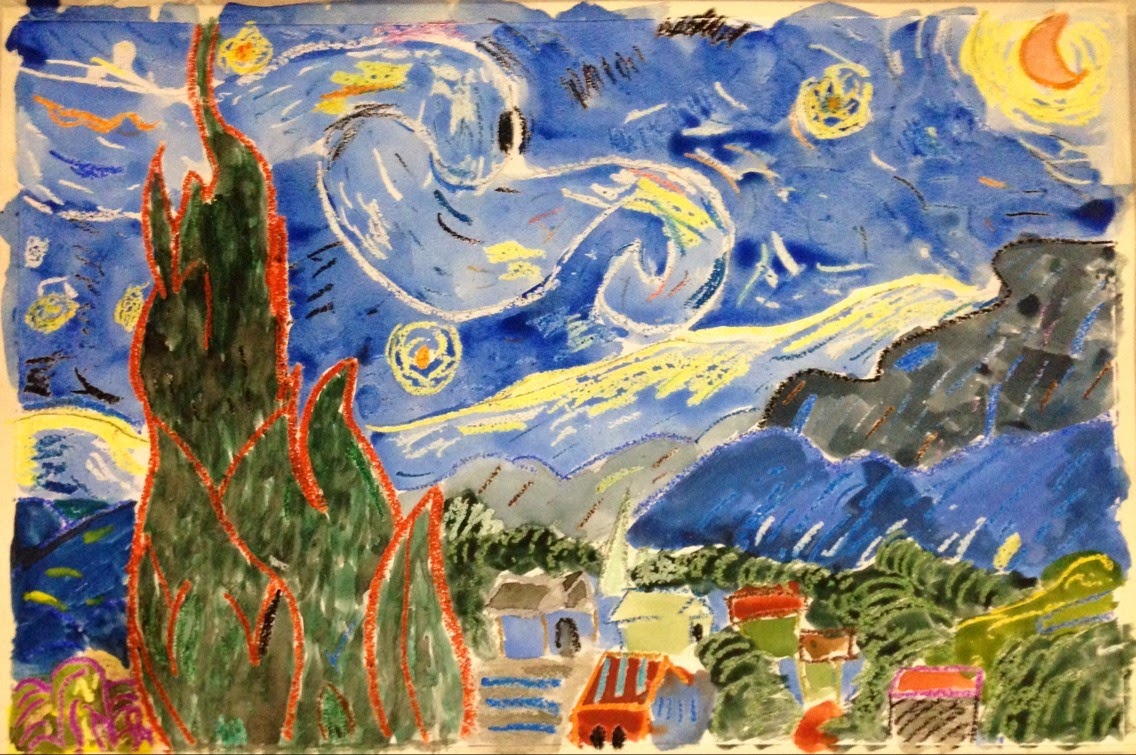 多伦多韩俊美术学校就 HAN JUN ART SCHOOL: 10岁女生的水彩画