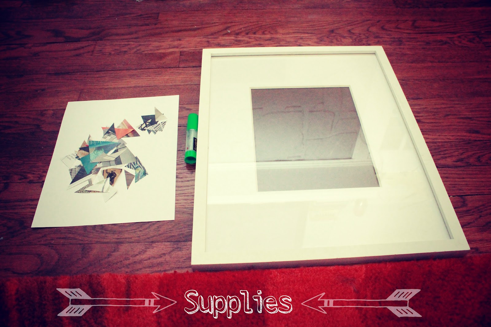 EAT+SLEEP+MAKE: CRAFT: DIY Catalog Collage Art Piece