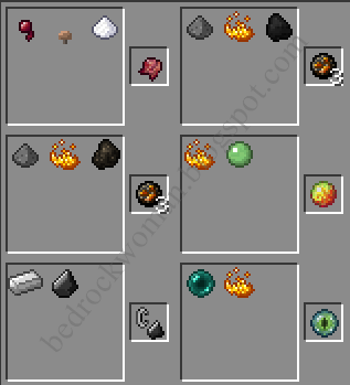 Todos los crafteos de Minecraft 1.11