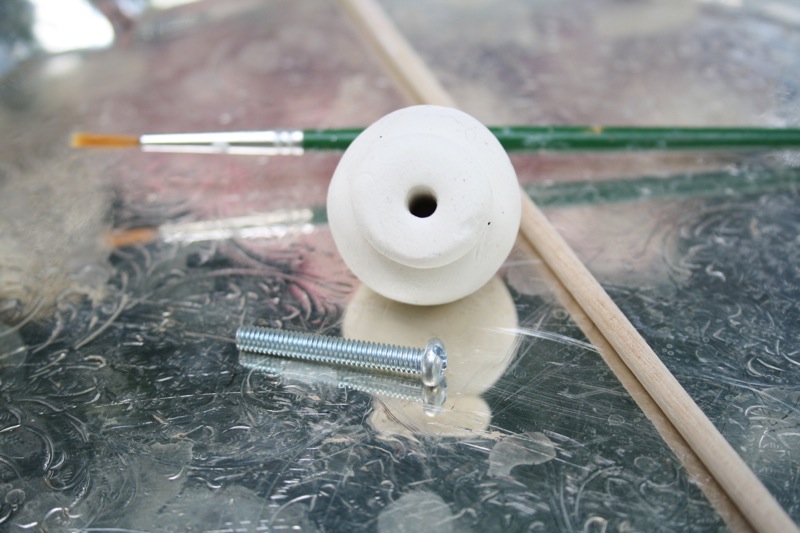 The Polka Dot Closet: How To Make Polymer Clay Cabinet Knobs