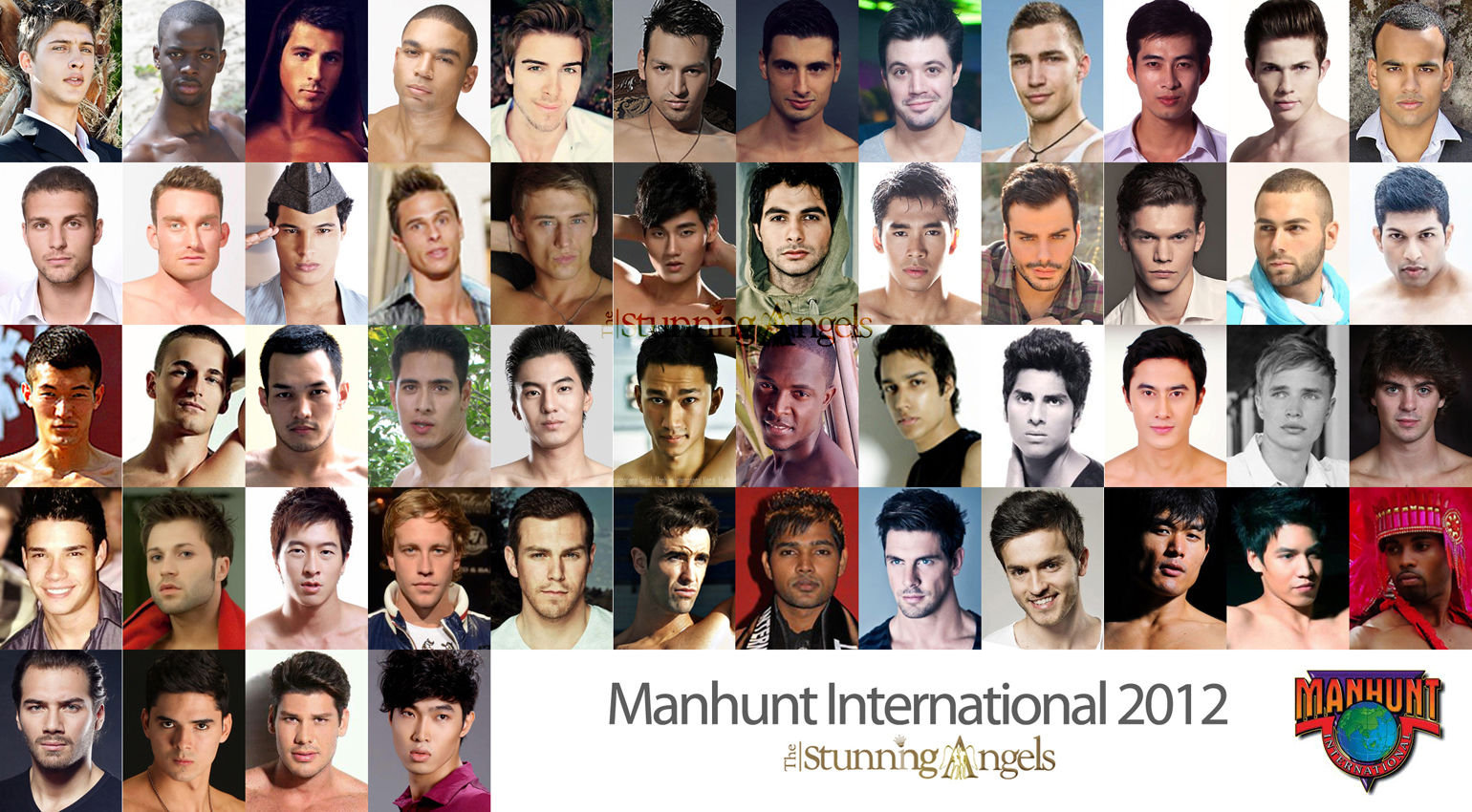 Manhunt International 2012 - The Contestants