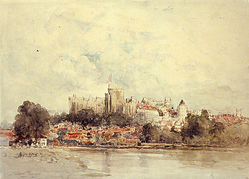 12 Lovely Paintings of Windsor Castle
