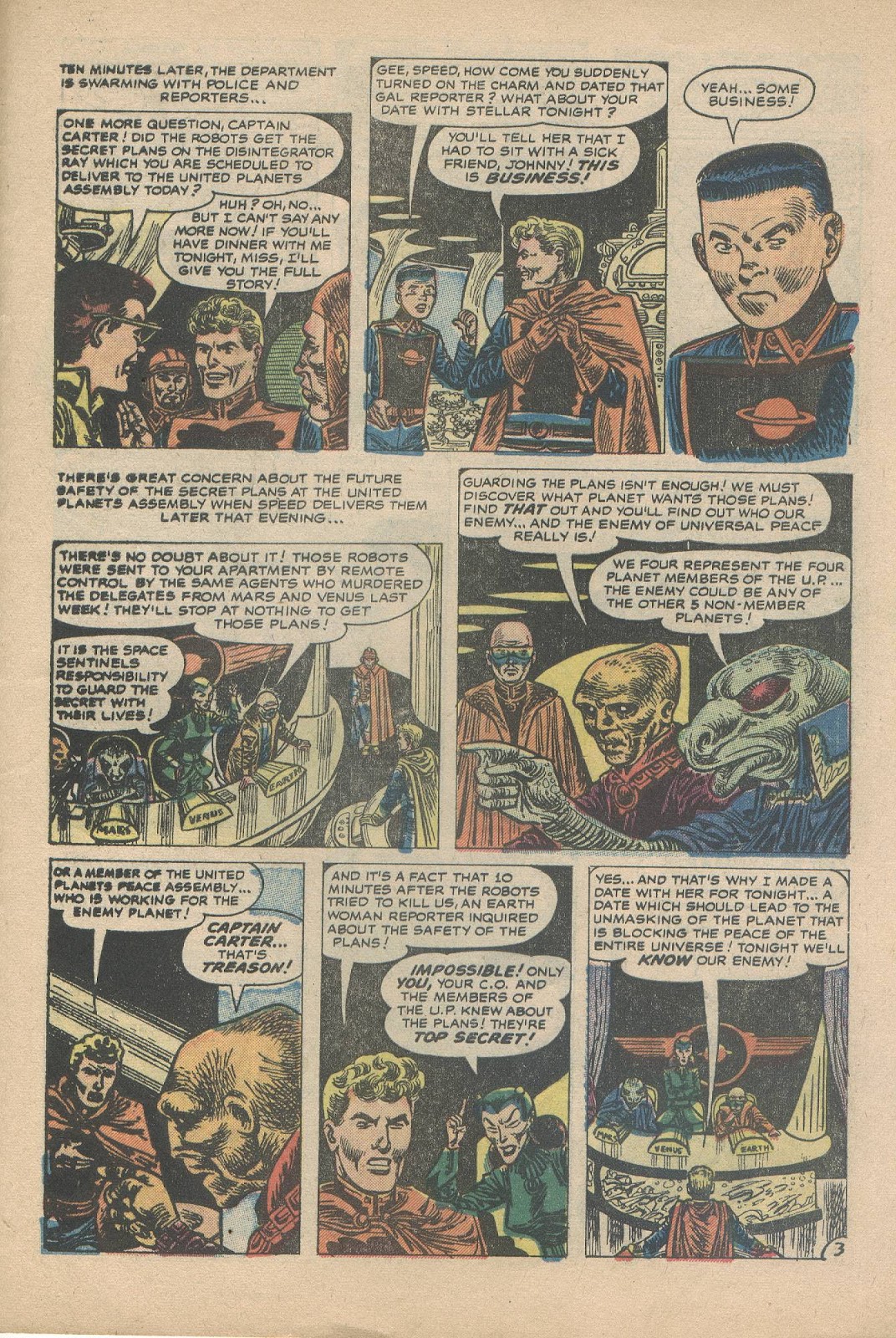 Last of the Spinner Rack Junkies: Speed Carter SPACEMAN by Joe Maneely 1953