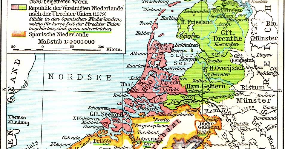 Online Maps: The Netherlands in the 16th Century