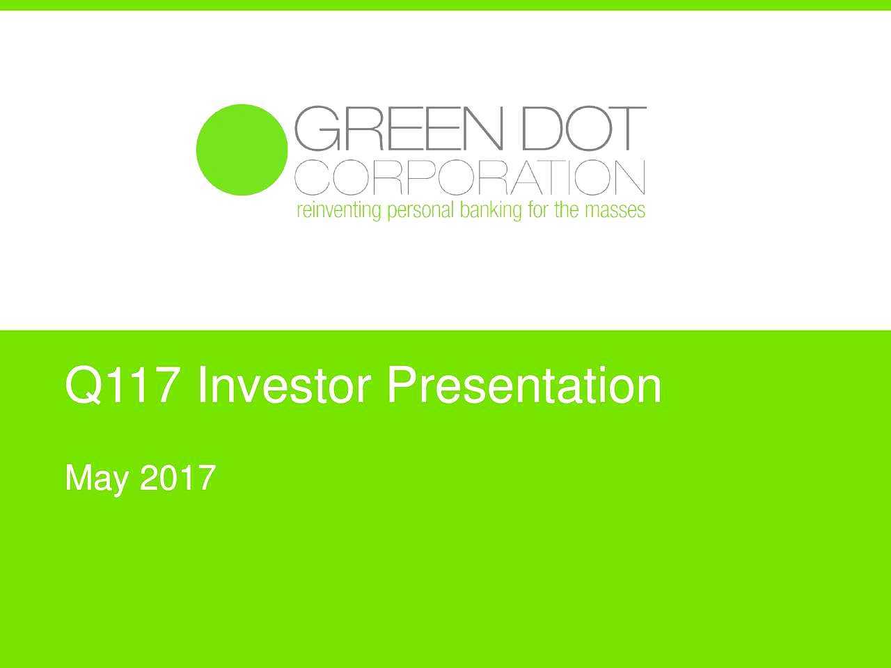 Green Dot Corporation