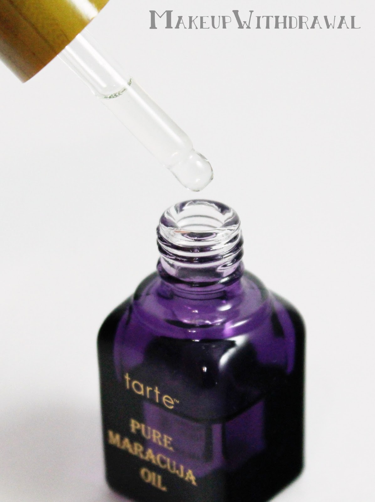 Review: Tarte Pure Maracuja Oil | Makeup Withdrawal