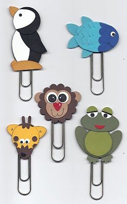 15 Manualidades para decorar clips con figuras de cartulina y foami ...